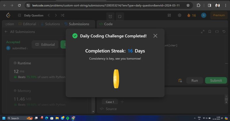 RUBADHARSINI SARAVANAN on LinkedIn: #codingchallenge #problemsolving # ... RUBADHARSINI SARAVANAN on LinkedIn: #codingchallenge #problemsolving # ...