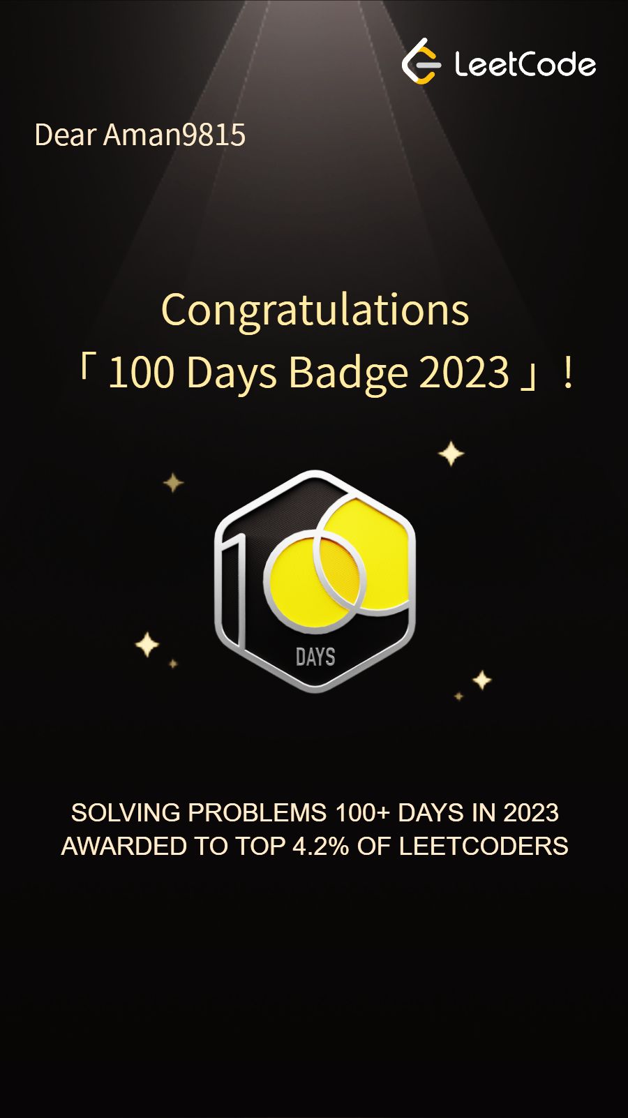 aman singh on LinkedIn: #leetcode #codingjourney #achievementunlocked ... aman singh on LinkedIn: #leetcode #codingjourney #achievementunlocked ...