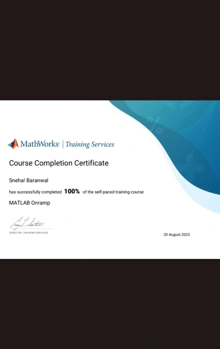 Just started my journey of coding with this Matlab training program ... Just started my journey of coding with this Matlab training program ...