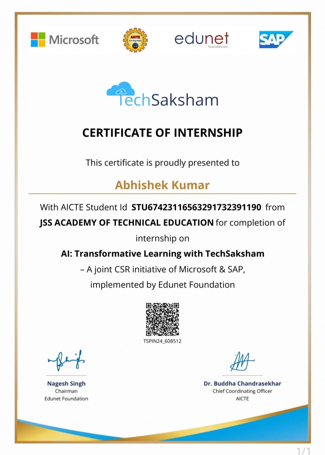 #ai #internship #techsaksham #microsoft #sap #edunetfoundation ... #ai #internship #techsaksham #microsoft #sap #edunetfoundation ...