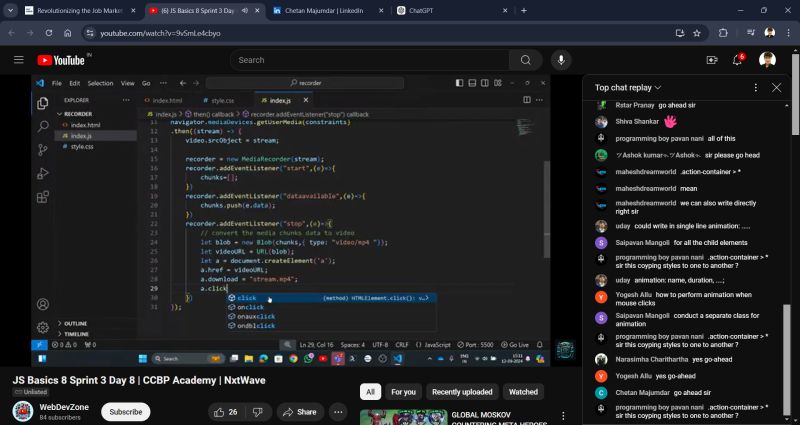 Chetan Majumdar on LinkedIn: #nxtwave #codesprint #webdevelopment Chetan Majumdar on LinkedIn: #nxtwave #codesprint #webdevelopment