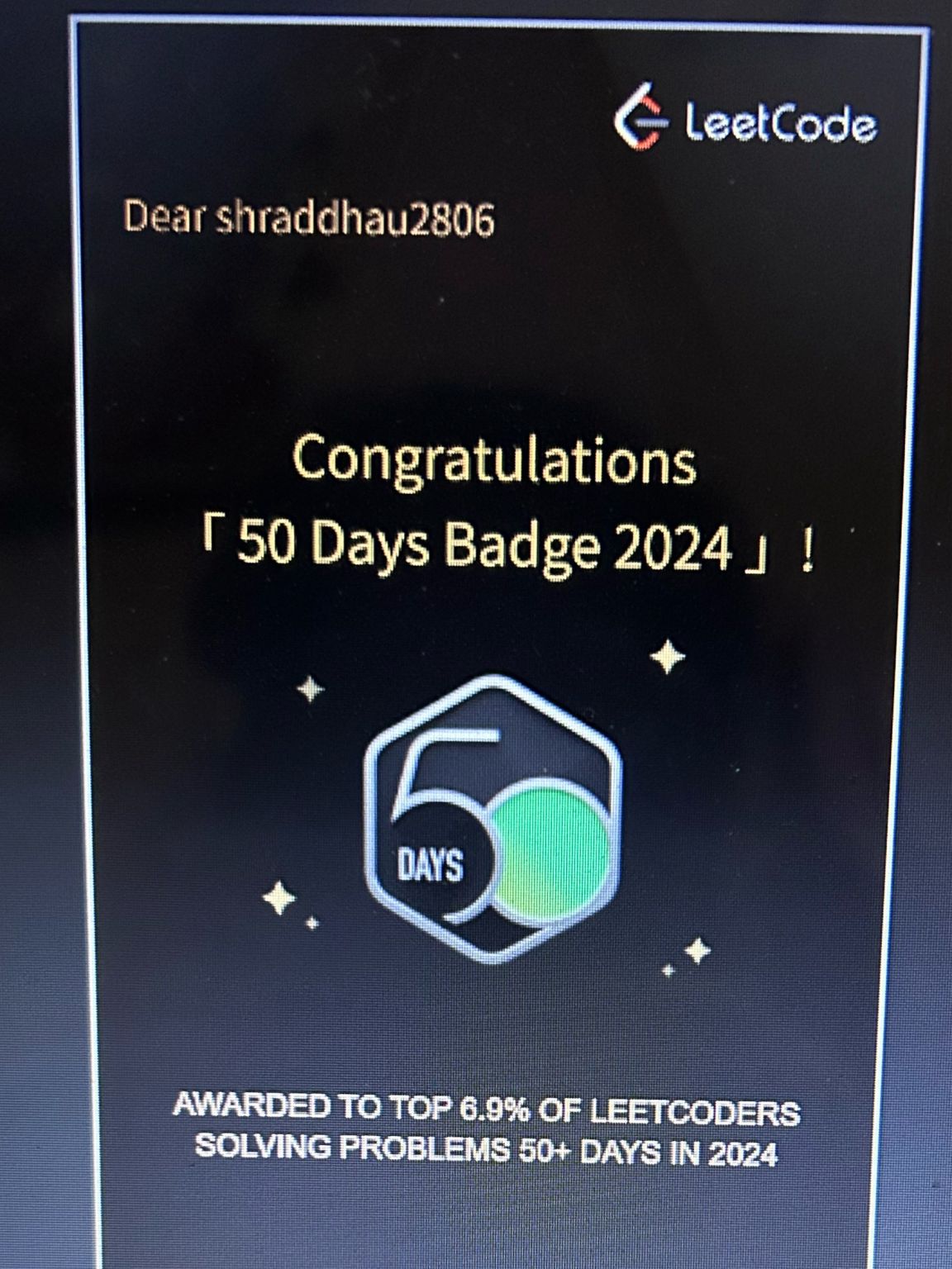 Shraddha Upadhyay on LinkedIn: #leetcode #javadeveloper #50days # ... Shraddha Upadhyay on LinkedIn: #leetcode #javadeveloper #50days # ...