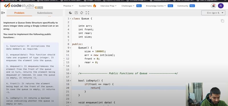 Day 51 of DSA Challenge: Queues and Algorithms | Rudransh _ posted on ... Day 51 of DSA Challenge: Queues and Algorithms | Rudransh _ posted on ...