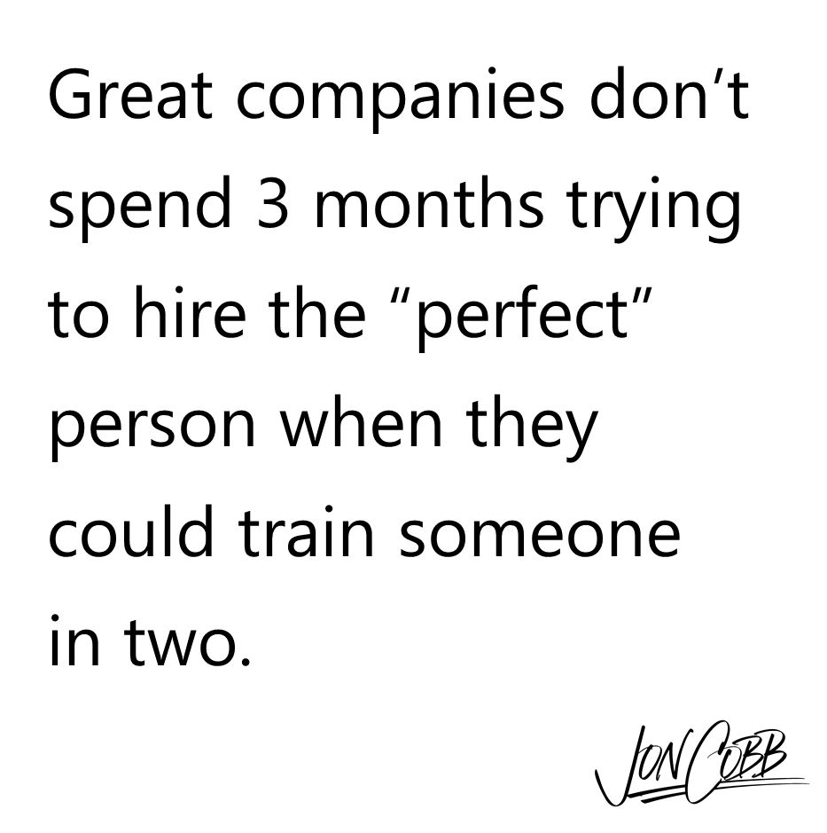 Logan Raban on LinkedIn: Agreed. I think filling a position is more ... Logan Raban on LinkedIn: Agreed. I think filling a position is more ...