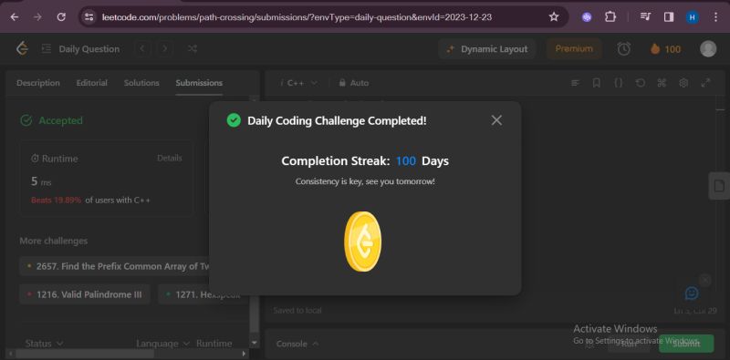 Completed 100 days LeetCode challenge | Himanshu Singh posted on the ... Completed 100 days LeetCode challenge | Himanshu Singh posted on the ...