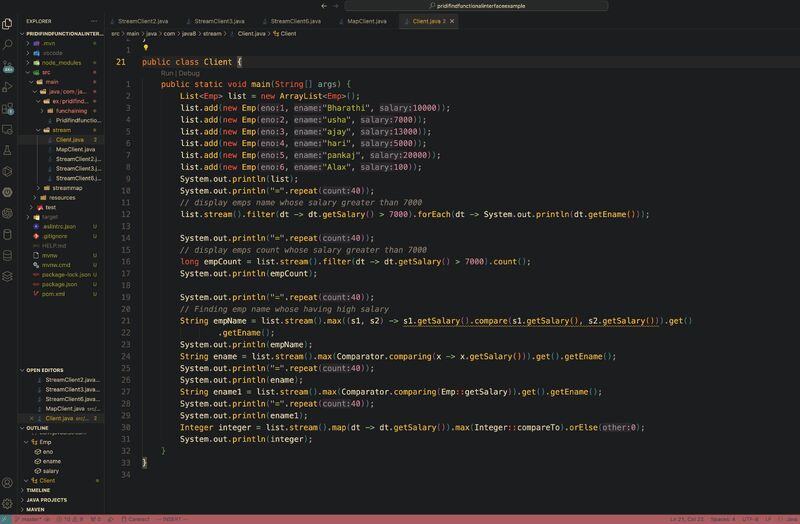 Pankaj Singh on LinkedIn: java8 Pankaj Singh on LinkedIn: java8