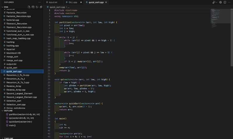 Sanjay Krishna on LinkedIn: #dsa #algorithms #sorting Sanjay Krishna on LinkedIn: #dsa #algorithms #sorting
