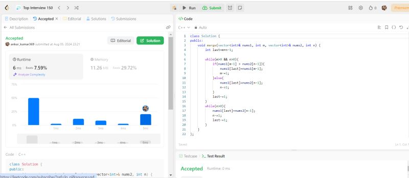 Ankur Kumar on LinkedIn: #codingchallenge #day1 #mergesort # ... Ankur Kumar on LinkedIn: #codingchallenge #day1 #mergesort # ...