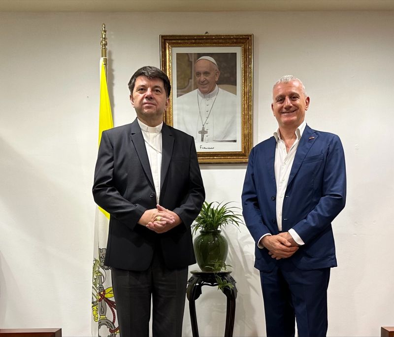 Michele D'Ercole on LinkedIn: Very pleasant meeting with His Excellency ... Michele D'Ercole on LinkedIn: Very pleasant meeting with His Excellency ...
