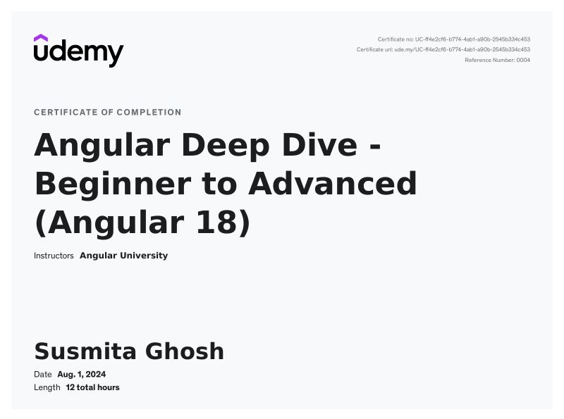 Susmita Ghosh on LinkedIn: My course completion certificate for ... Susmita Ghosh on LinkedIn: My course completion certificate for ...