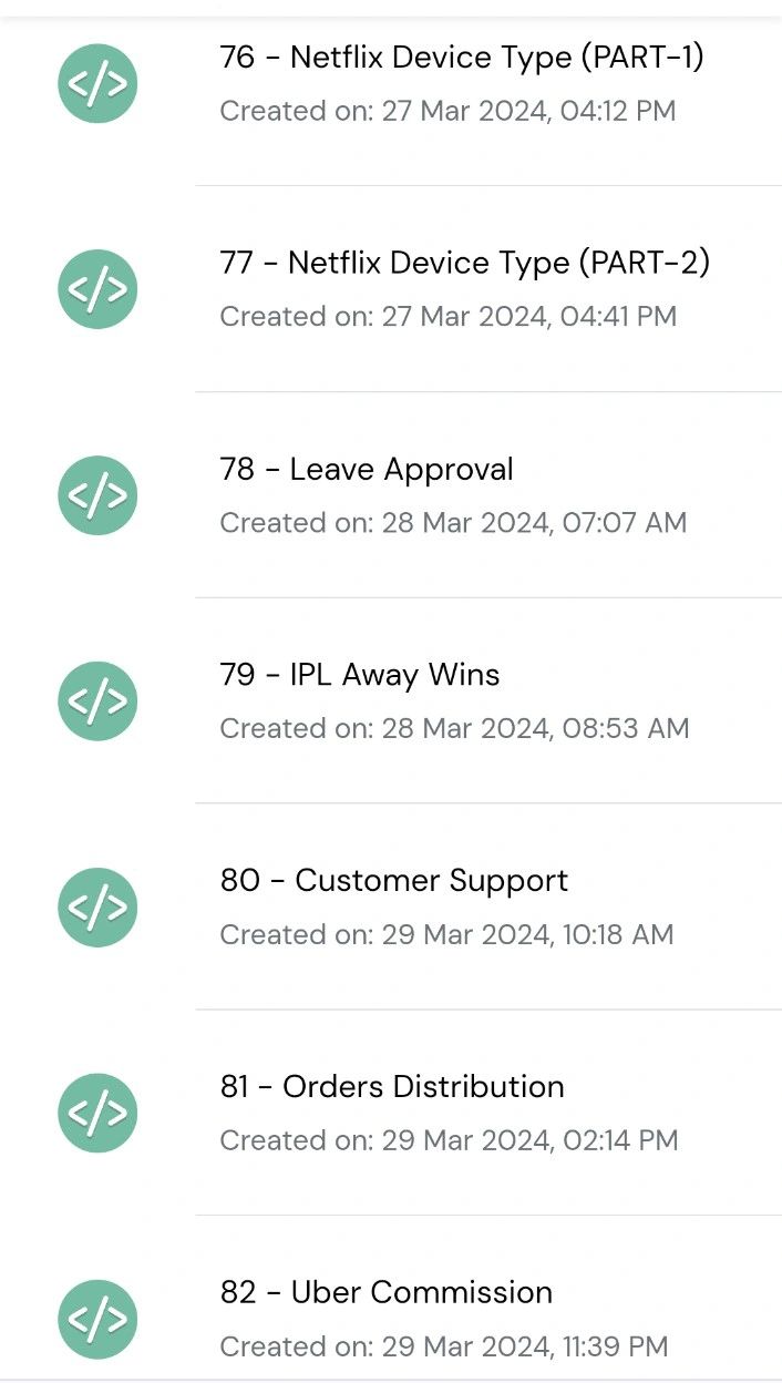#sql #analytics | Ankit Bansal | 13 comments #sql #analytics | Ankit Bansal | 13 comments
