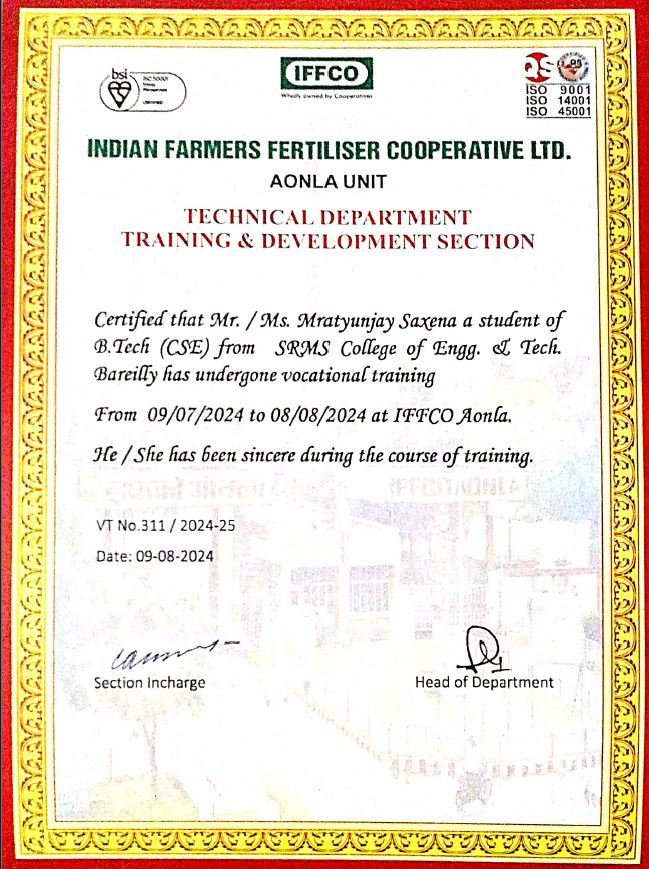 Mratyunjay Saxena on LinkedIn: #training #iffco Mratyunjay Saxena on LinkedIn: #training #iffco
