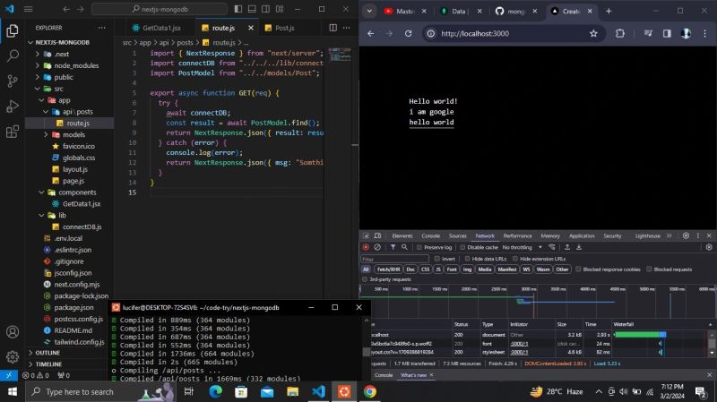 Pobitra Dolai on LinkedIn: #nextjs #nextjs14 #api #mongodb Pobitra Dolai on LinkedIn: #nextjs #nextjs14 #api #mongodb