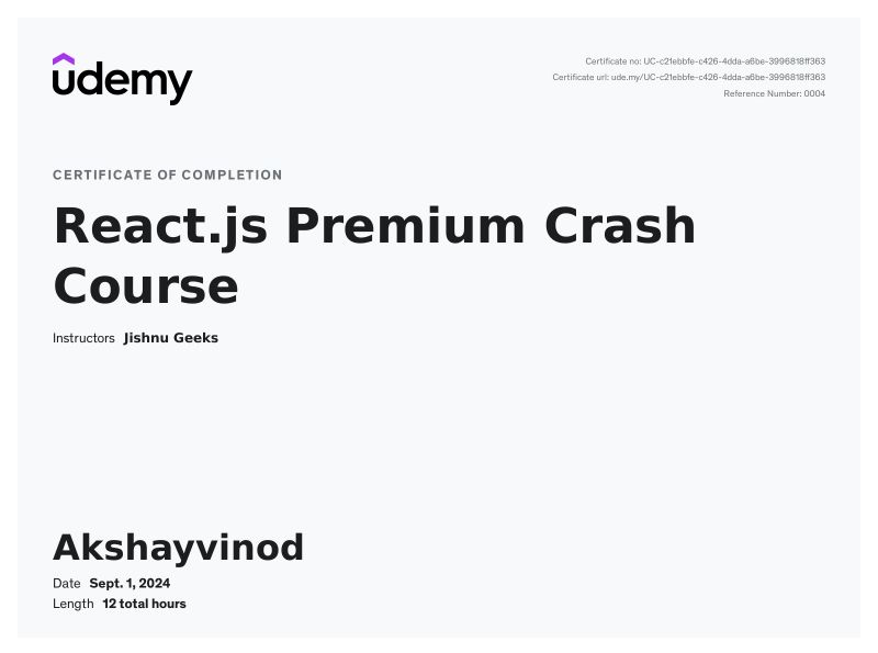 Akshay Vinod on LinkedIn: #reactjs #webdevelopment #javascript # ... Akshay Vinod on LinkedIn: #reactjs #webdevelopment #javascript # ...