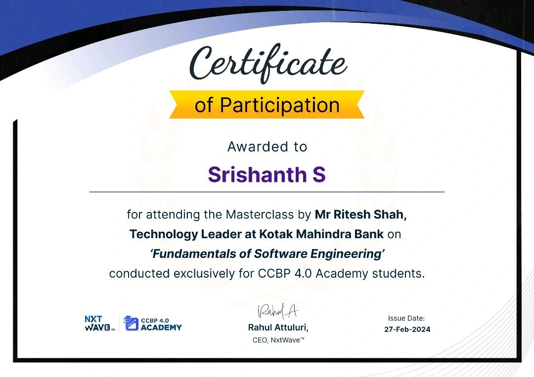 Learned valuable traits for aspiring software engineers from this ... Learned valuable traits for aspiring software engineers from this ...