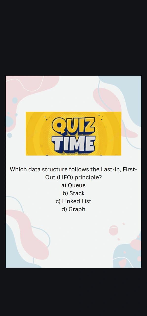 #techquiz #datastructures #coding #lifo #stack #problemsolving ... #techquiz #datastructures #coding #lifo #stack #problemsolving ...