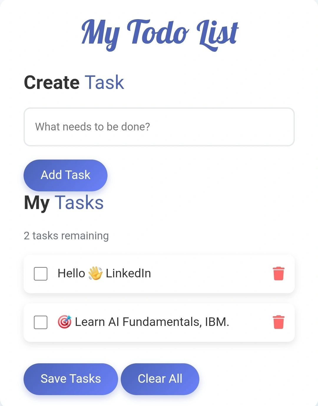 #webdevelopment #javascript #bootstrap #todoapp #projectshowcase # ... #webdevelopment #javascript #bootstrap #todoapp #projectshowcase # ...