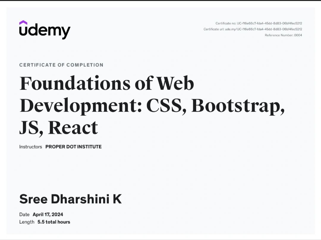 Sree Dharshini on LinkedIn: #webdevelopment #css #bootstrap #js #react ... Sree Dharshini on LinkedIn: #webdevelopment #css #bootstrap #js #react ...