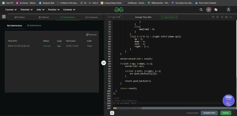 Abhay P on LinkedIn: #connections #day26 #100daysofcode #gfg # ... Abhay P on LinkedIn: #connections #day26 #100daysofcode #gfg # ...
