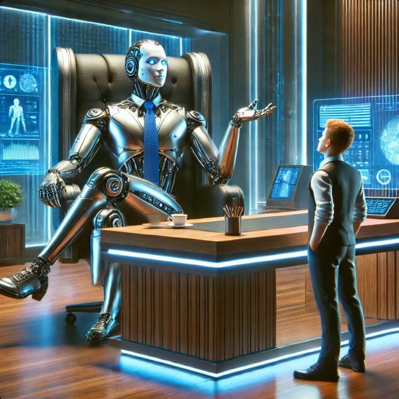 I once shadowed a former colleague who built an advanced robot to ... I once shadowed a former colleague who built an advanced robot to ...