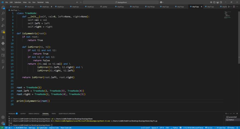 #100daysofcode #day74 #python | Siddharth Kumar #100daysofcode #day74 #python | Siddharth Kumar