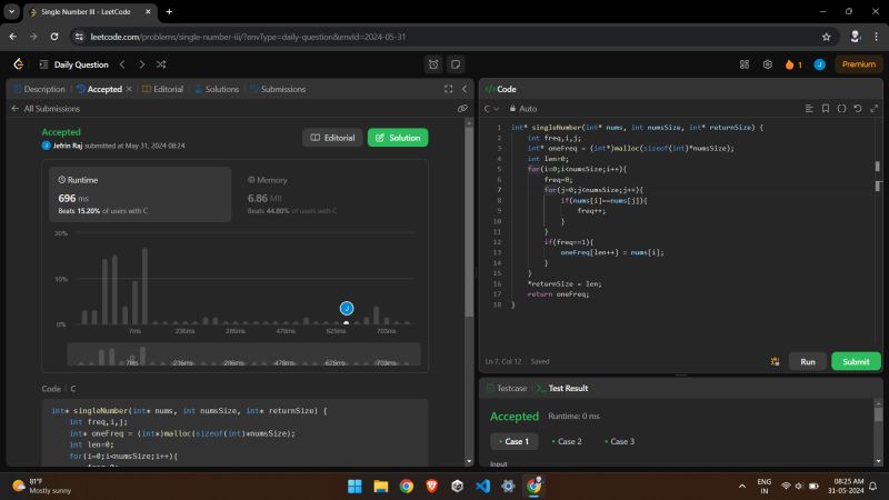 Gnana Jefrin Raj S on LinkedIn: #100daysofcoding #coding #leetcode # ... Gnana Jefrin Raj S on LinkedIn: #100daysofcoding #coding #leetcode # ...