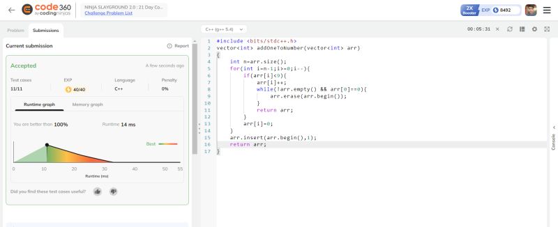 Mohit Raj Jha on LinkedIn: #ninjaslayground #codingninjas #codingchallenge Mohit Raj Jha on LinkedIn: #ninjaslayground #codingninjas #codingchallenge
