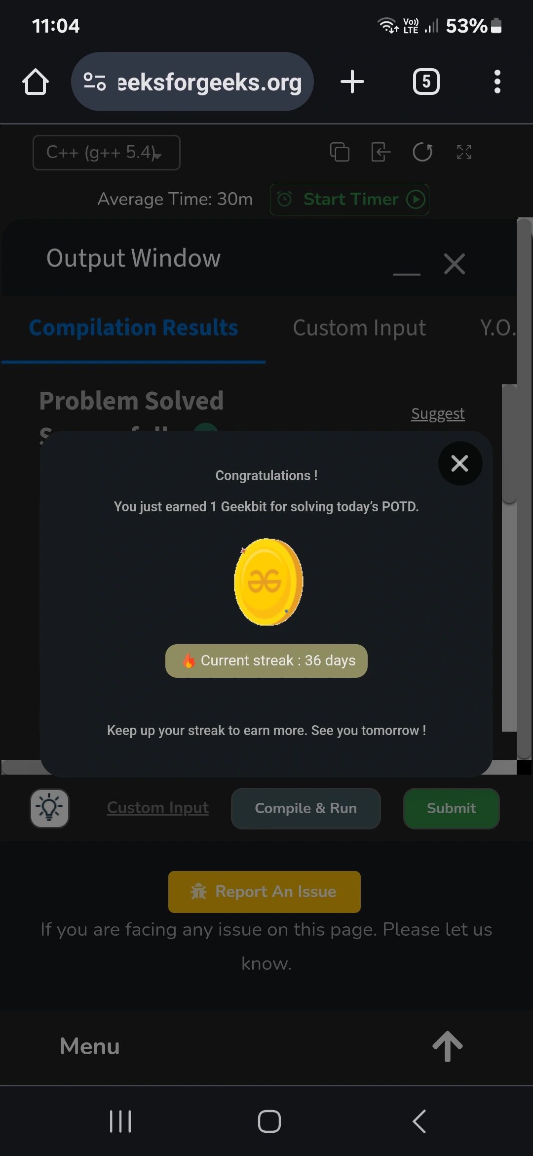 Vinithkarthick V on LinkedIn: #geekstreak2024 #gfg #leetcode #coder # ... Vinithkarthick V on LinkedIn: #geekstreak2024 #gfg #leetcode #coder # ...