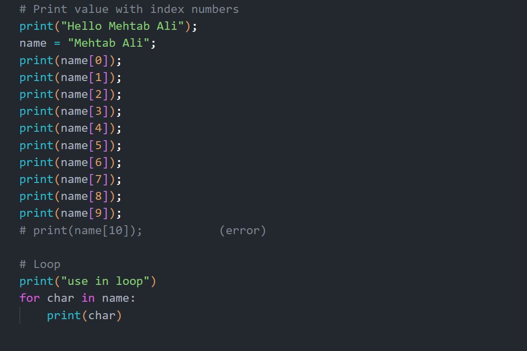 Mehtab Ali on LinkedIn: #pythonlearning #learningpython #programming # ... Mehtab Ali on LinkedIn: #pythonlearning #learningpython #programming # ...