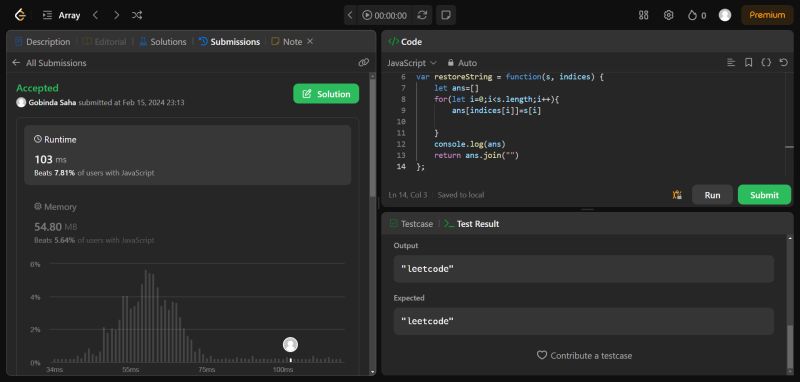 Gobinda Saha on LinkedIn: #leetcode #30daysofcode #leetcode2023 #dsa Gobinda Saha on LinkedIn: #leetcode #30daysofcode #leetcode2023 #dsa