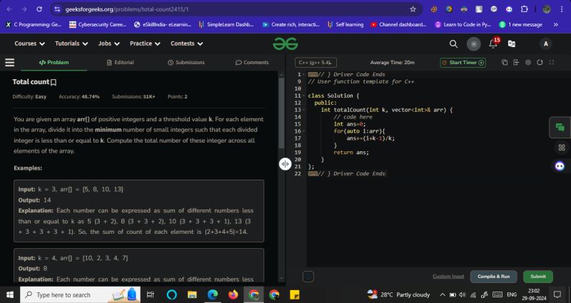 Akshat Srivastava on LinkedIn: #365daysofcode #leetcode #gfg Akshat Srivastava on LinkedIn: #365daysofcode #leetcode #gfg