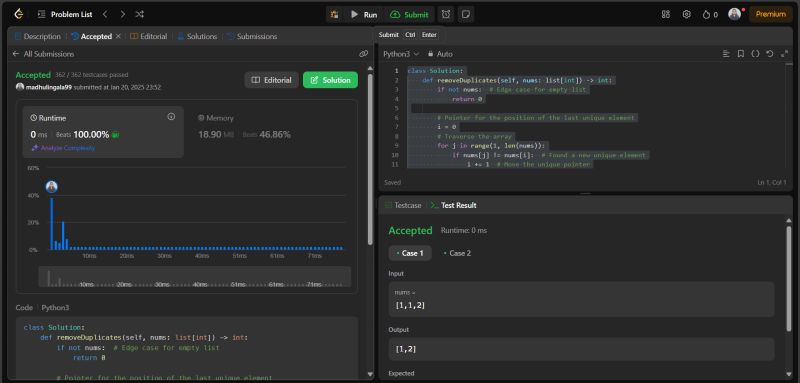 MadhuMathi lingala on LinkedIn: #twopointers #codingjourney # ... MadhuMathi lingala on LinkedIn: #twopointers #codingjourney # ...