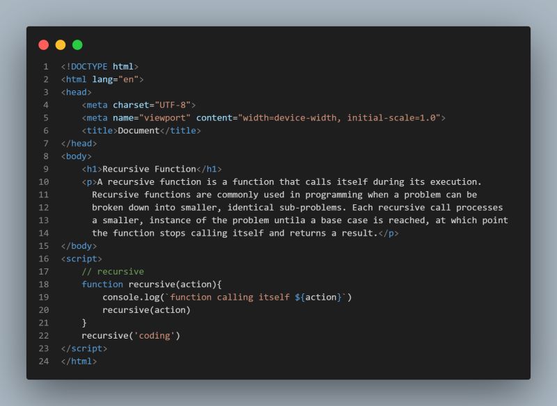 Chintala Swarnanjali on LinkedIn: #coding #recursion # ... Chintala Swarnanjali on LinkedIn: #coding #recursion # ...