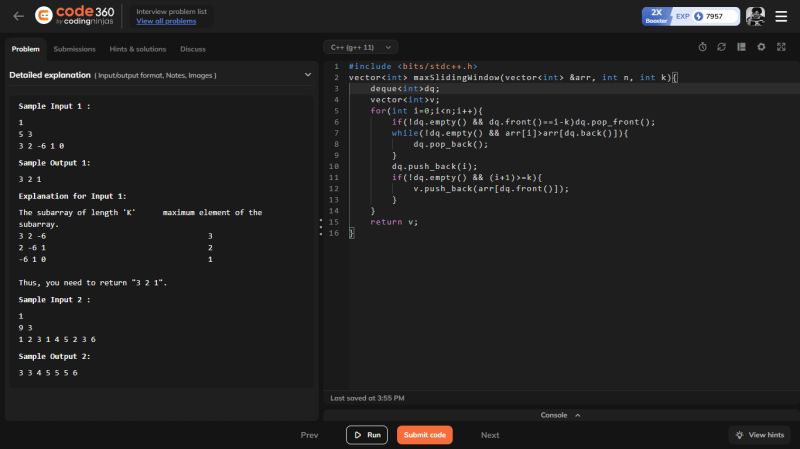 Rohit Chauhan on LinkedIn: #dsa #slidingwindow #deque #problemsolving # ... Rohit Chauhan on LinkedIn: #dsa #slidingwindow #deque #problemsolving # ...