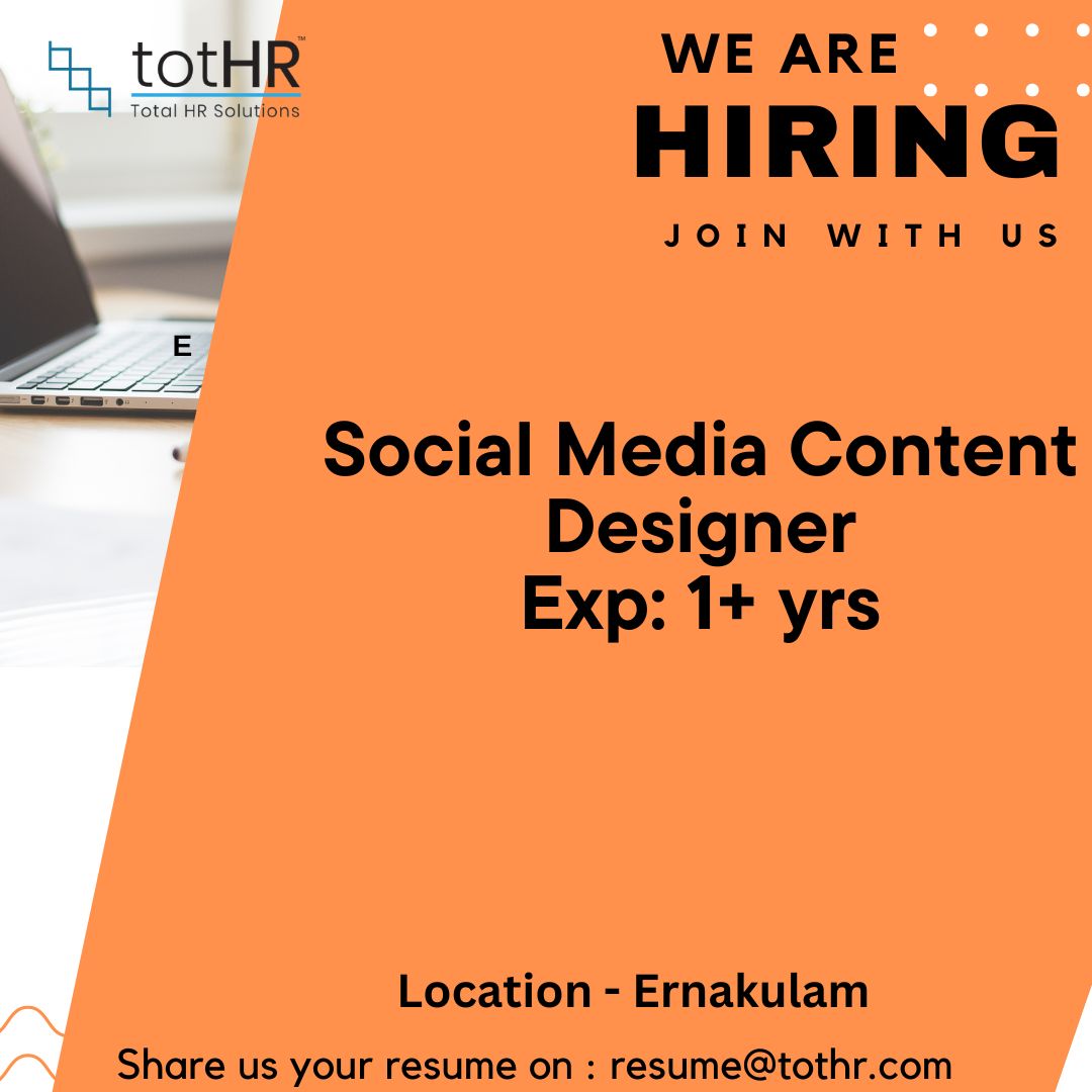 totHR on LinkedIn: #kochijobs totHR on LinkedIn: #kochijobs