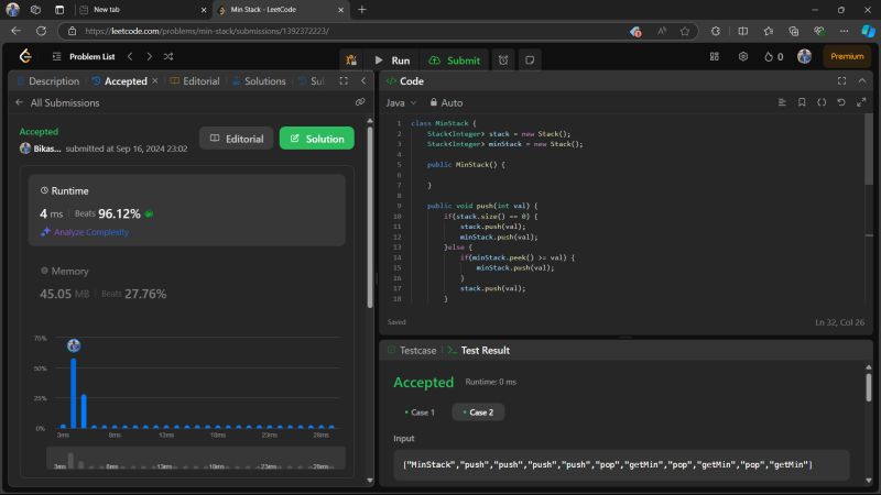 Bikash Kumar Giri on LinkedIn: #leetcode #stack #dsa #java Bikash Kumar Giri on LinkedIn: #leetcode #stack #dsa #java