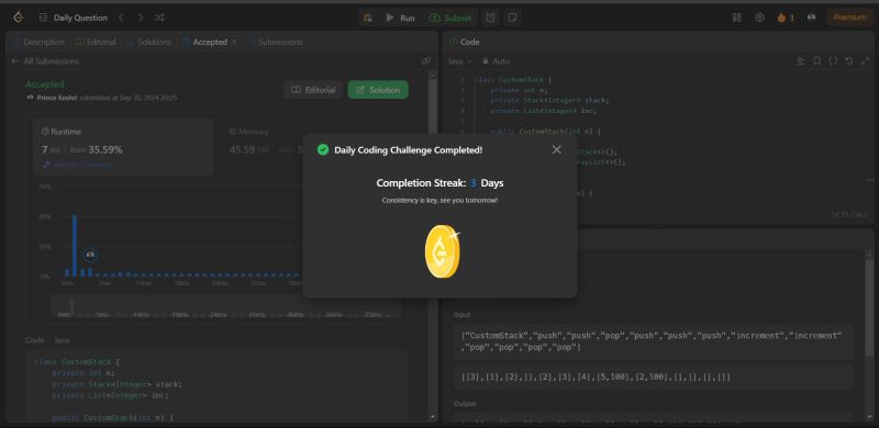 Prince Keshri ~ on LinkedIn: #leetcode #codingchallenges #stack # ... Prince Keshri ~ on LinkedIn: #leetcode #codingchallenges #stack # ...