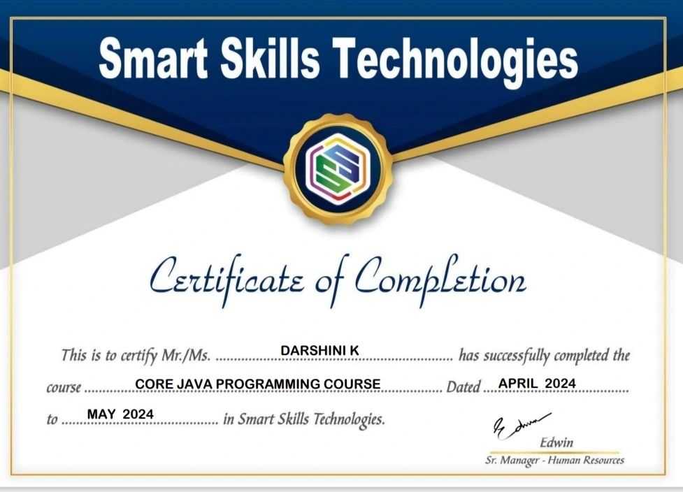 Darshini Karthikeyan on LinkedIn: #javaprogramming #softwaredevelopment ... Darshini Karthikeyan on LinkedIn: #javaprogramming #softwaredevelopment ...