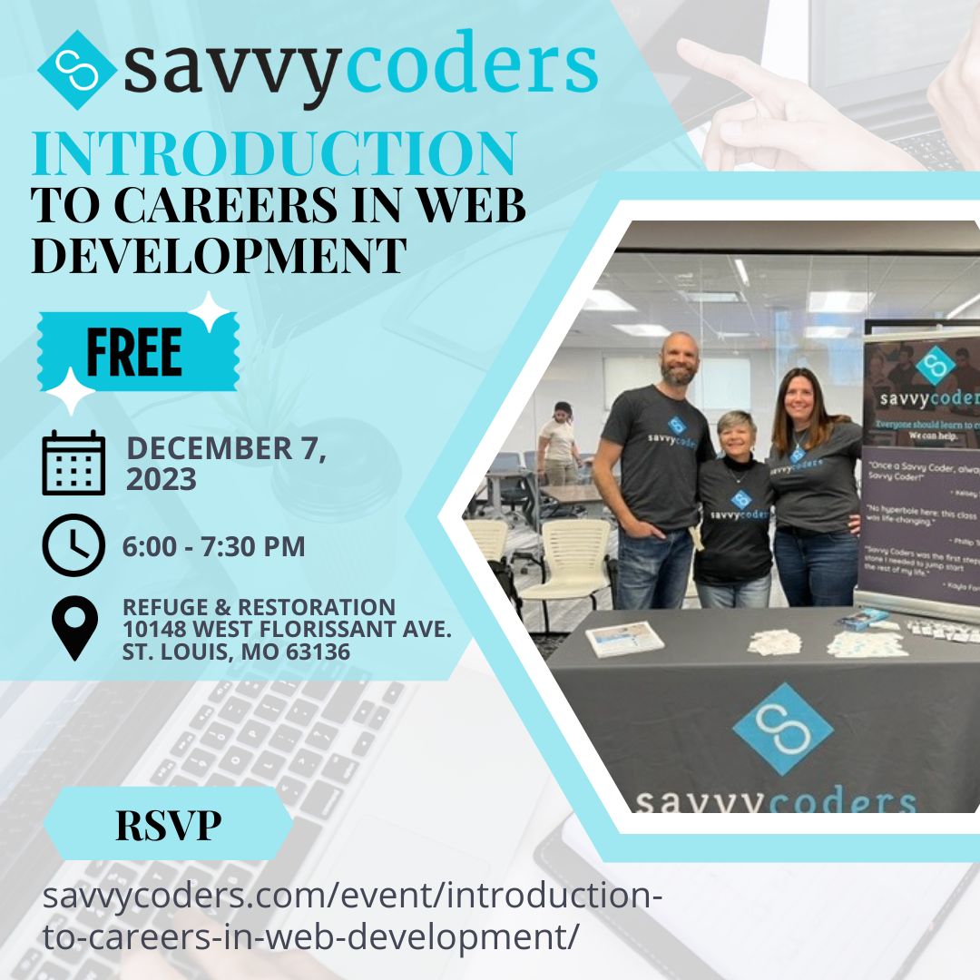 Savvy Coders on LinkedIn: #savvycoders #webdevelopment #newcareer # ... Savvy Coders on LinkedIn: #savvycoders #webdevelopment #newcareer # ...