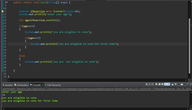 Jeeva Chinnasamy on LinkedIn: #java #programmingjourney #learningtocode ... Jeeva Chinnasamy on LinkedIn: #java #programmingjourney #learningtocode ...