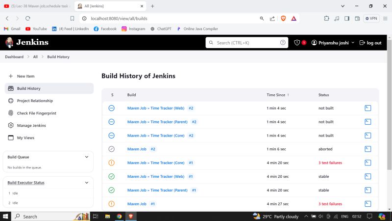 Priyanshu Joshi on LinkedIn: #devops #jenkins #learningjourney # ... Priyanshu Joshi on LinkedIn: #devops #jenkins #learningjourney # ...