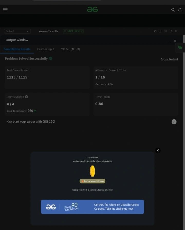 Gopinath DSP on LinkedIn: #gfg160 #geeksforgeeks #geekstreak2024 #dsa # ... Gopinath DSP on LinkedIn: #gfg160 #geeksforgeeks #geekstreak2024 #dsa # ...
