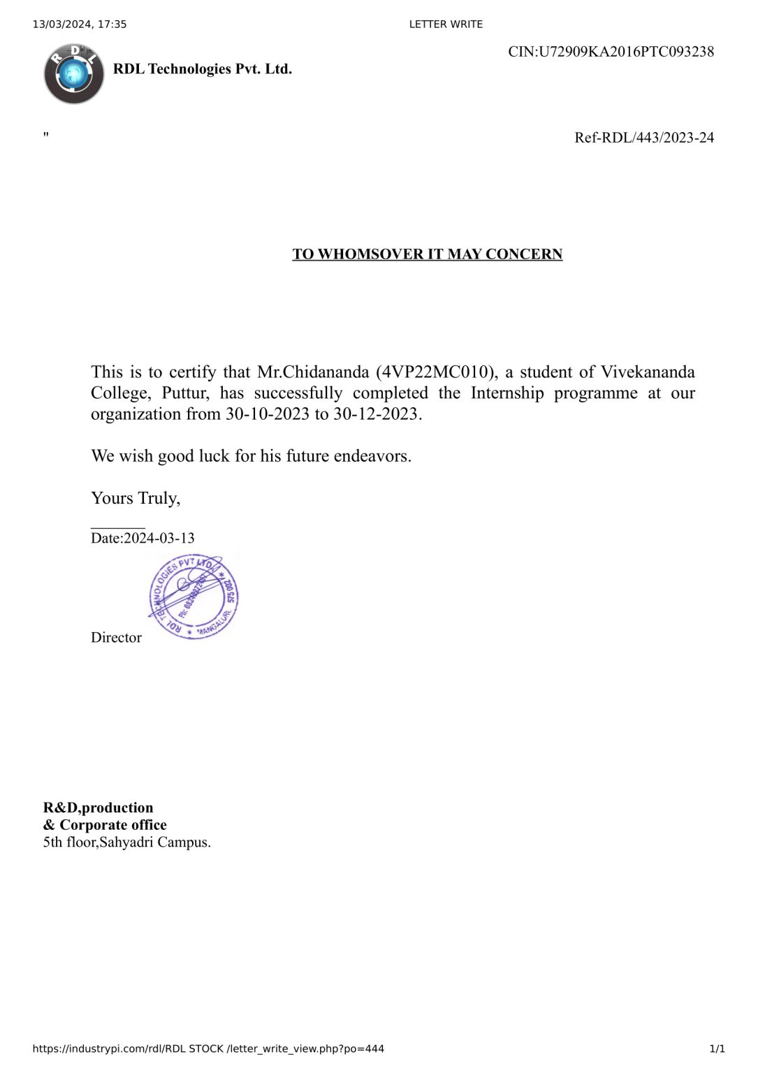 Chidananda Gowda on LinkedIn: #internship #rdltechnologies #expressjs # ... Chidananda Gowda on LinkedIn: #internship #rdltechnologies #expressjs # ...