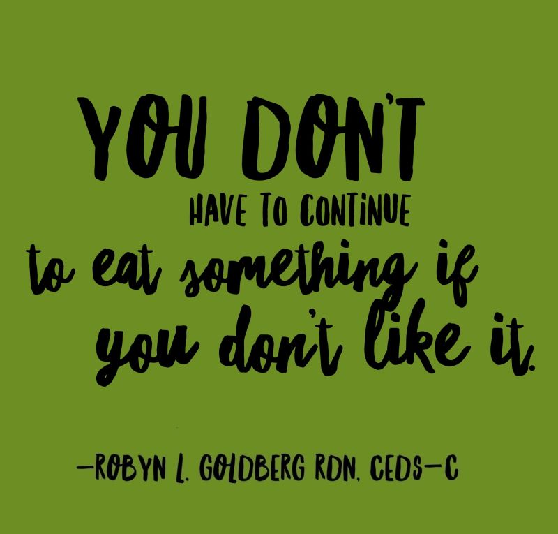 Robyn L. Goldberg, RDN. CEDS-C on LinkedIn: Life is too short to settle ... Robyn L. Goldberg, RDN. CEDS-C on LinkedIn: Life is too short to settle ...