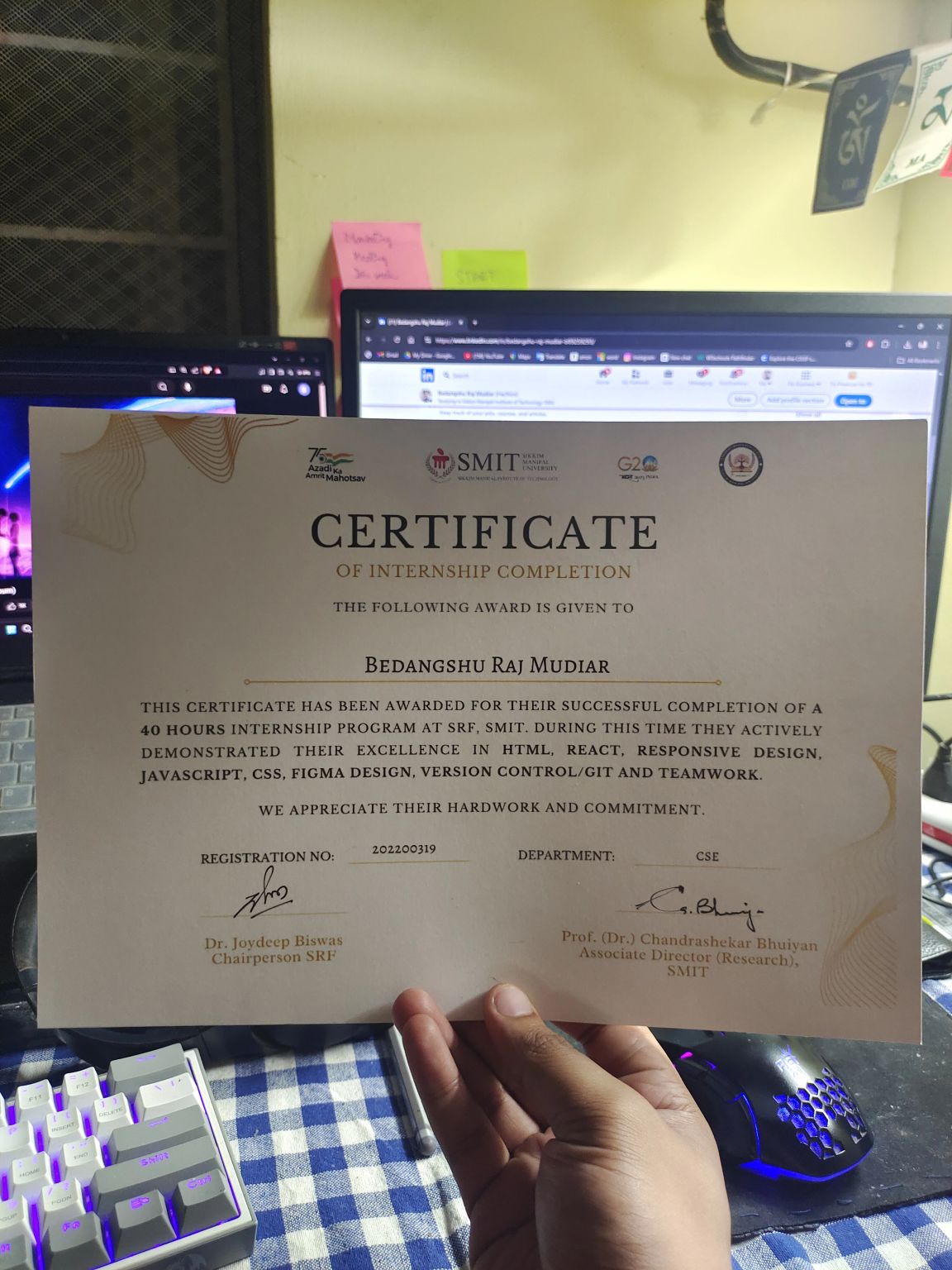 Bedangshu Raj Mudiar on LinkedIn: #webdevelopment #internshipexperience ... Bedangshu Raj Mudiar on LinkedIn: #webdevelopment #internshipexperience ...