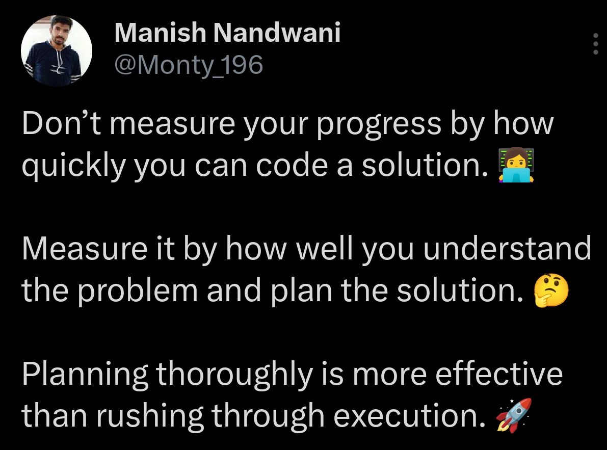 Manish Nandwani on LinkedIn: #coding #effectively #softwareengineering Manish Nandwani on LinkedIn: #coding #effectively #softwareengineering