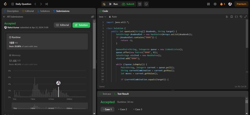 Rahul Kumar on LinkedIn: Day 5 of my #LeetCode #DailyCodingChallenge ... Rahul Kumar on LinkedIn: Day 5 of my #LeetCode #DailyCodingChallenge ...