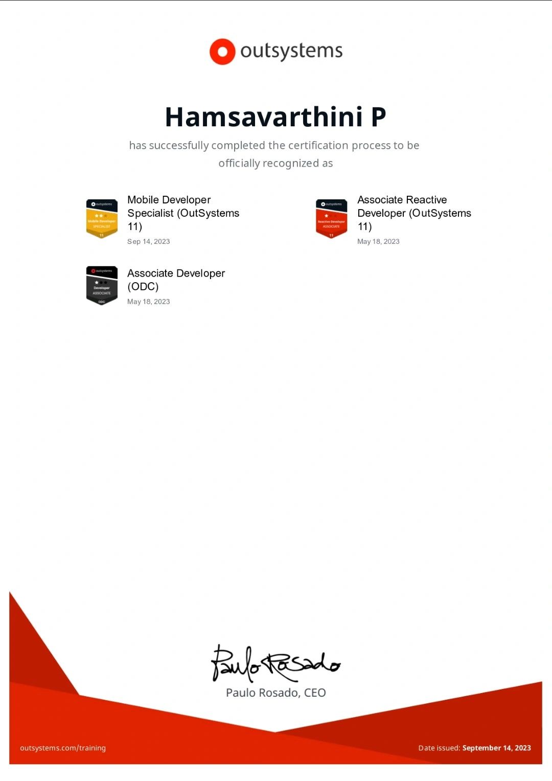 Hamsavarthini P on LinkedIn: #outsytems #mobiledeveloper #certification ... Hamsavarthini P on LinkedIn: #outsytems #mobiledeveloper #certification ...
