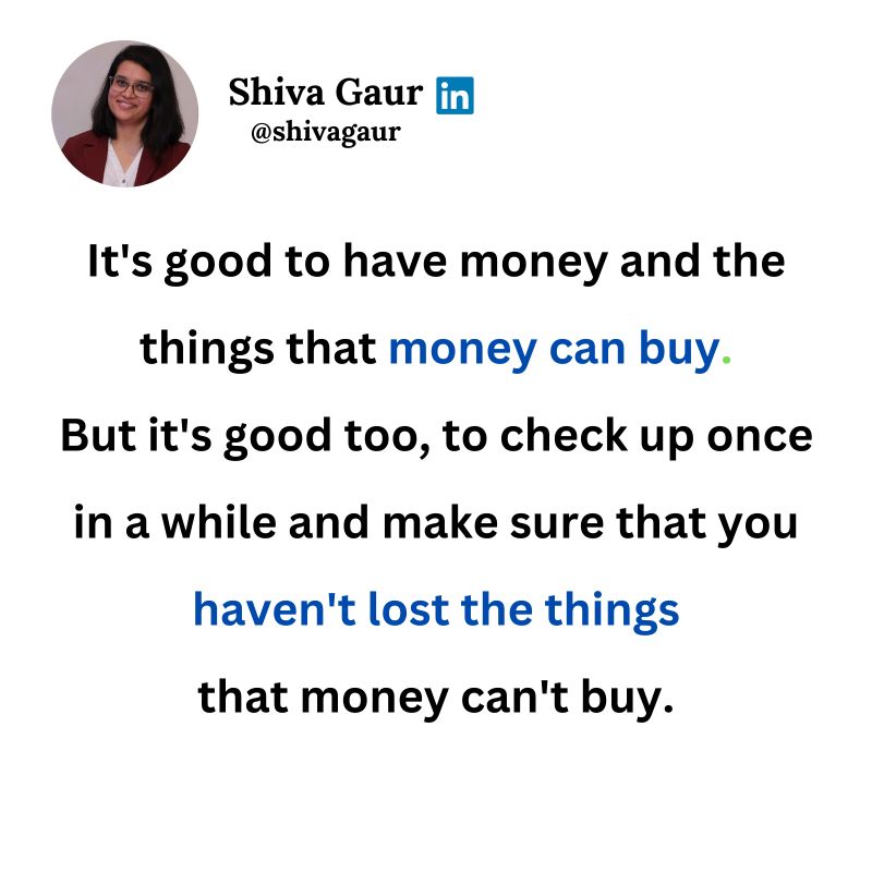 #values #truewealth #balance #financialwellness | Shiva Gaur #values #truewealth #balance #financialwellness | Shiva Gaur