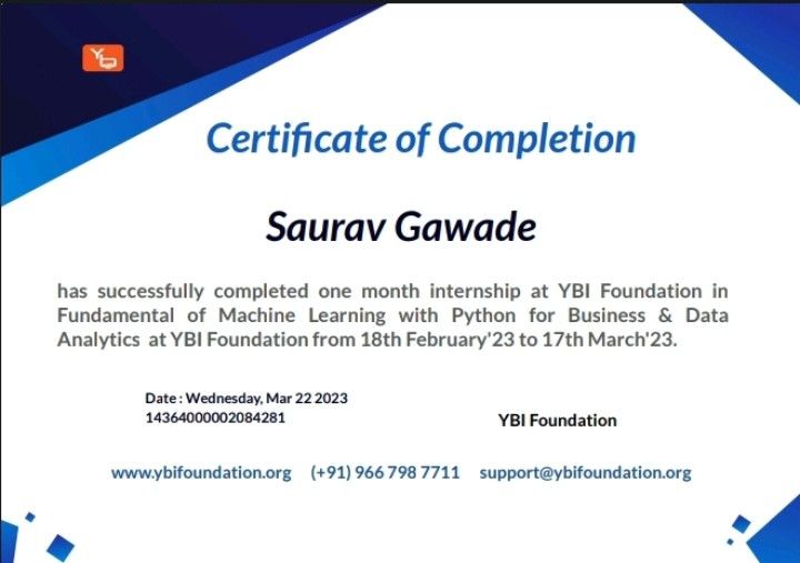 Saurav Gawade posted on LinkedIn Saurav Gawade posted on LinkedIn